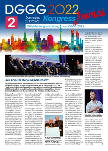 Materialien zum Kongress der DGGG 2022